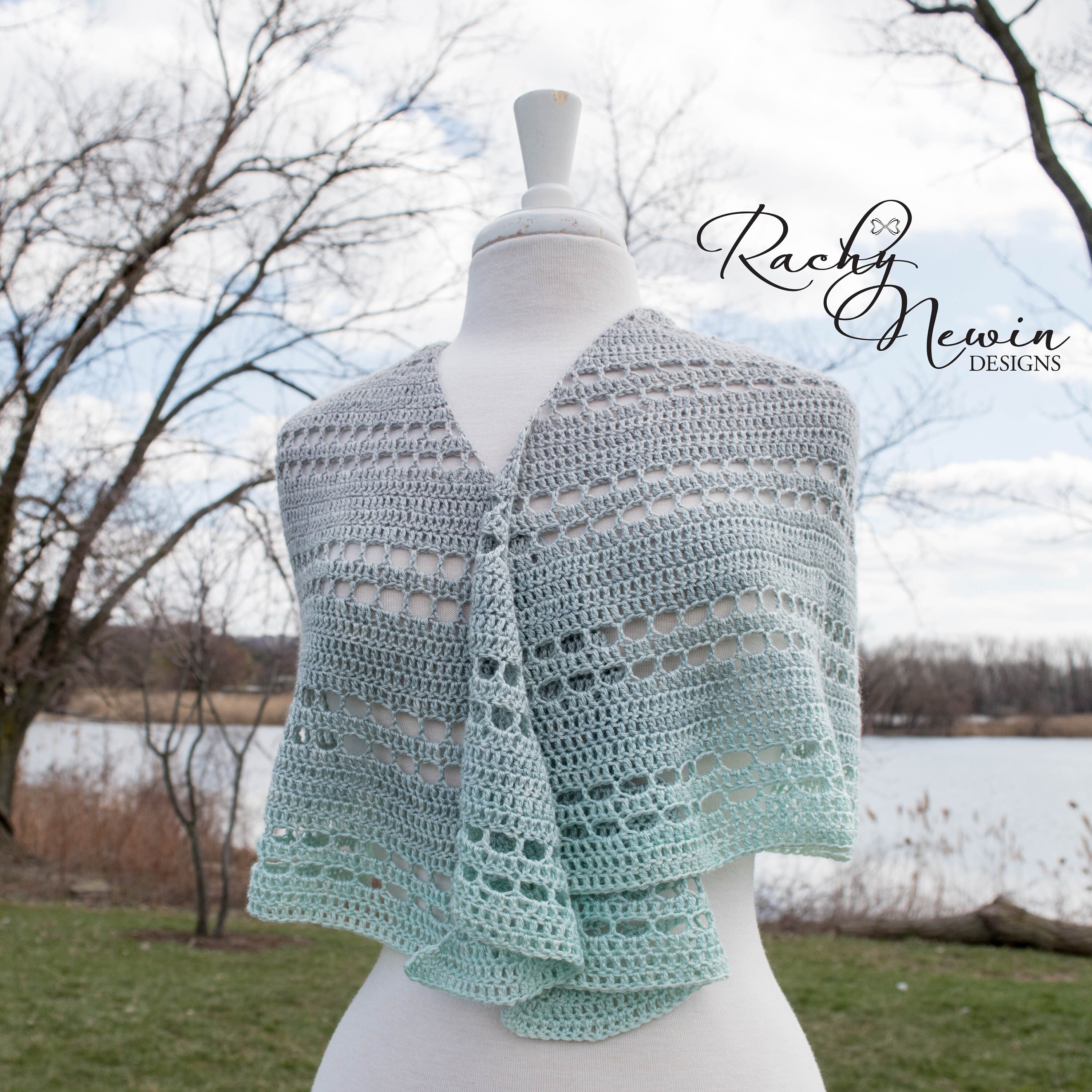 Rainy Days Shawl, Crochet Shawl Pattern, Crochet Pattern, Shawl Pattern ...