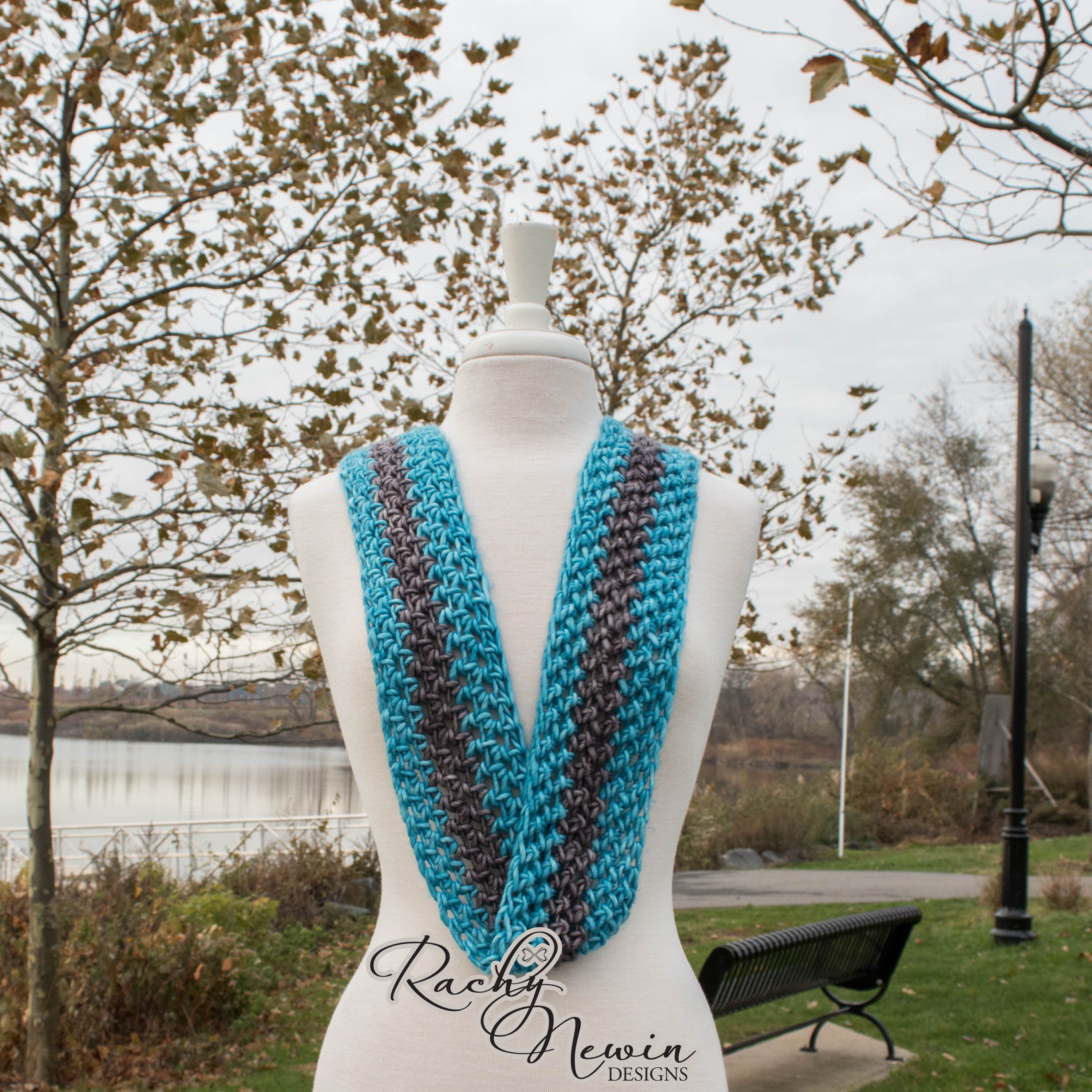 Herringbone HDC Scarf Pattern Crochet Scarf Pattern Crochet | Etsy