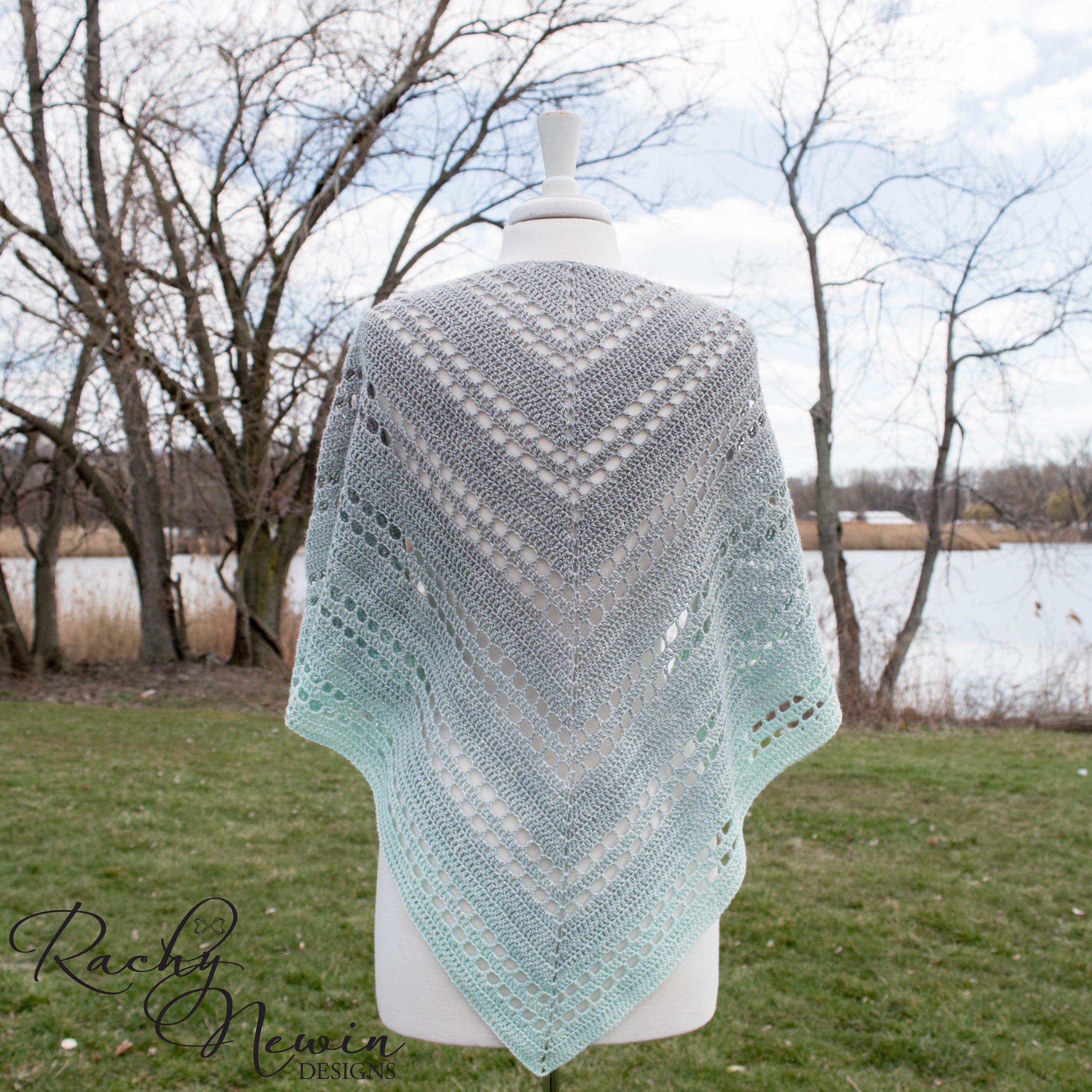 Rainy Days Shawl, Crochet Shawl Pattern, Crochet Pattern, Shawl Pattern ...