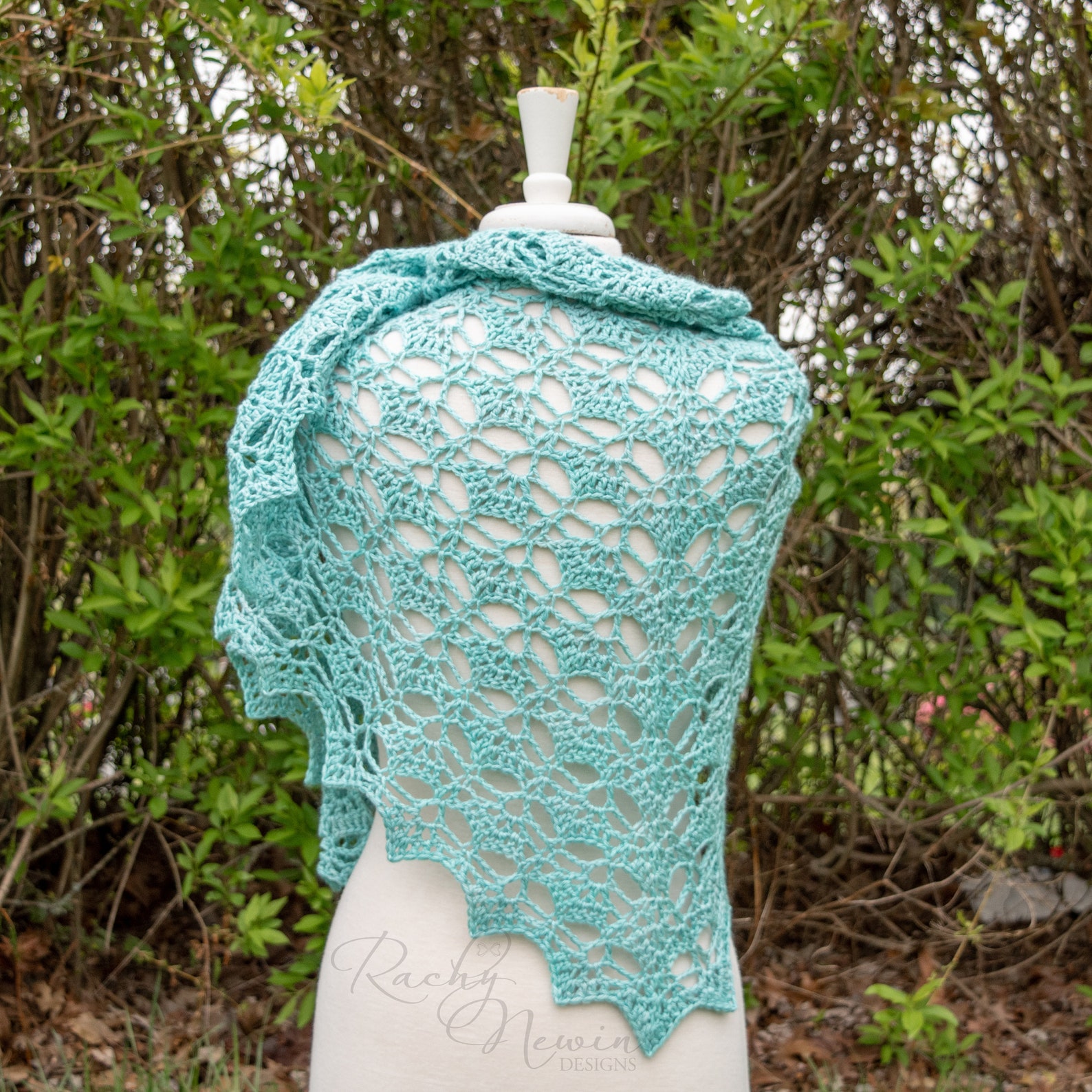 Diadem Shawl, Crochet Shawl Pattern, Crochet Pattern, Shawl Pattern ...