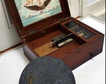 Metal Disc Music Box - Etsy