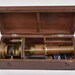 Gorgeous Portable Field Microscope, Little Microscope Half 19th Century ...
