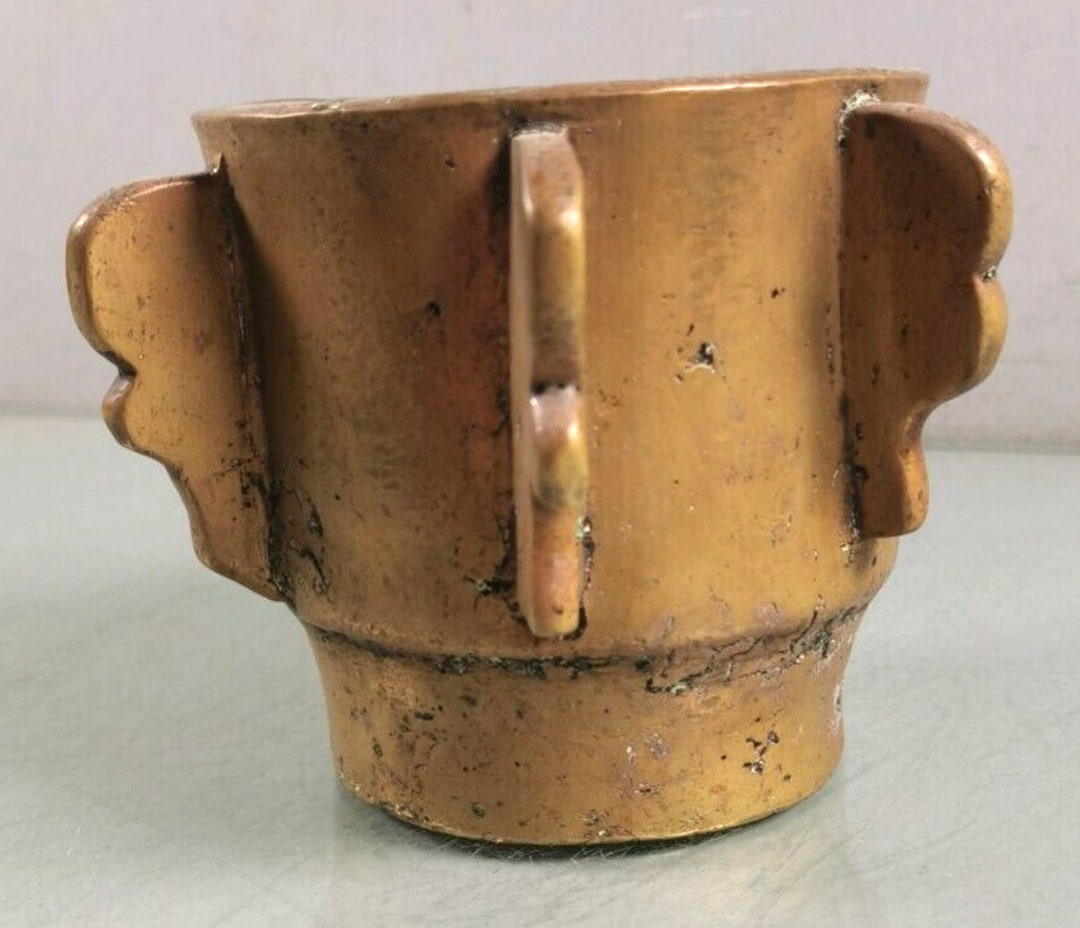 Medieval Gothic Bronze Mortar and Pestle, 15th Century Pharmacy Decor ...