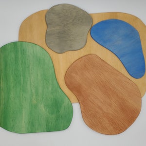 Wood Play Mat for Small World Playscapes - Prehistoric or Desert Theme ...
