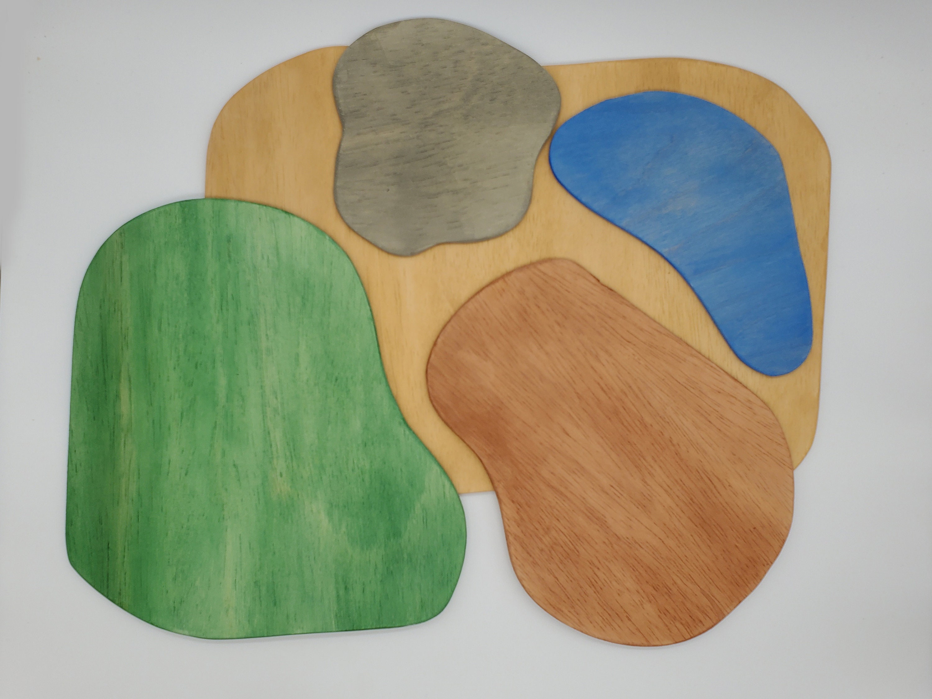 Wood Play Mat for Small World Playscapes Prehistoric or - Etsy