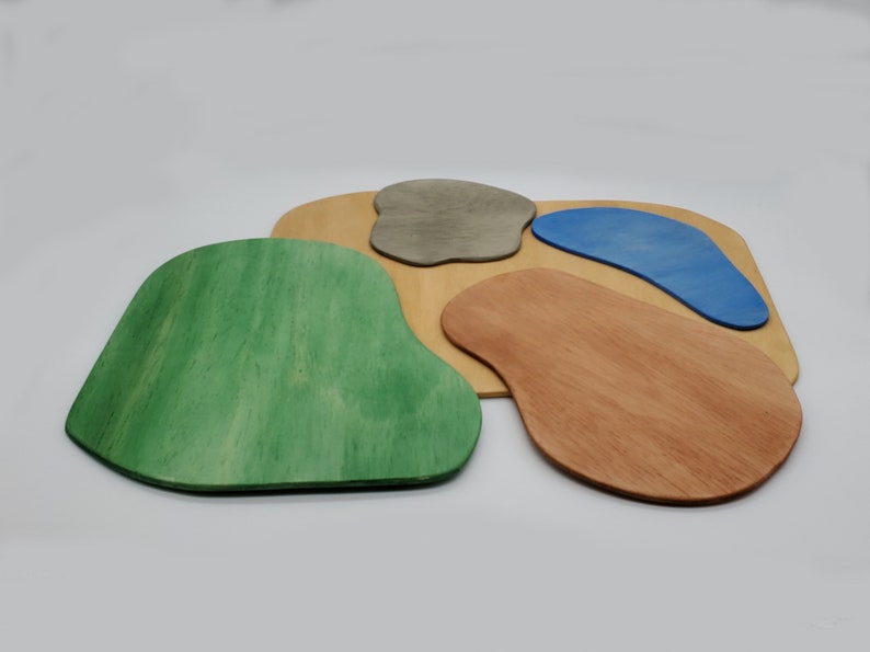 Wood Play Mat for Small World Playscapes - Prehistoric or Desert Theme ...