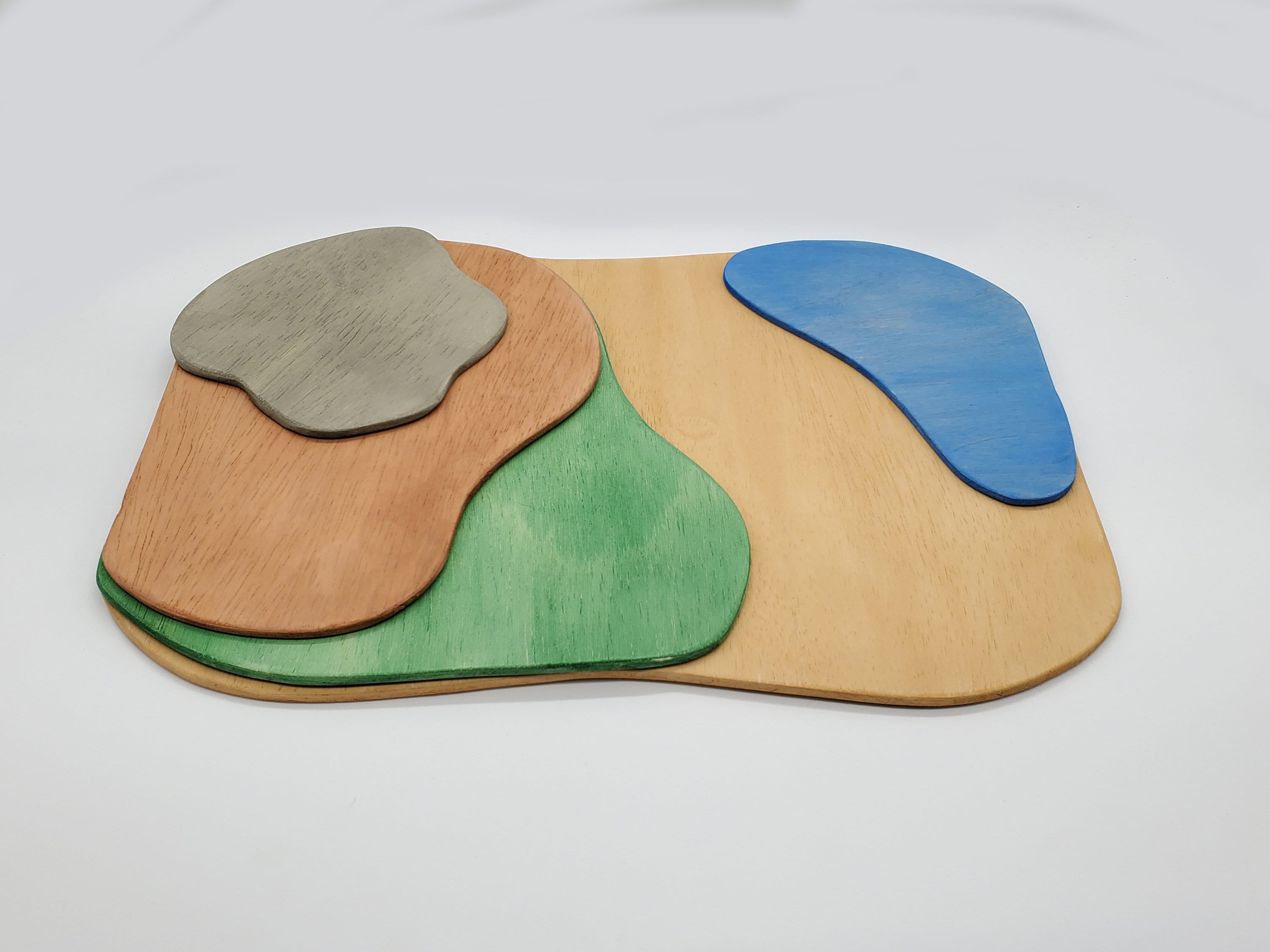 Wood Play Mat for Small World Playscapes Prehistoric or - Etsy