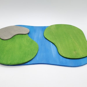 Wood Play Mat for Small World Playscapes - Great Small World Toys for ...