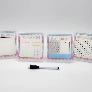 Acrylic on the Go Game Boards / Travel Games / Games on the Go / Busy ...