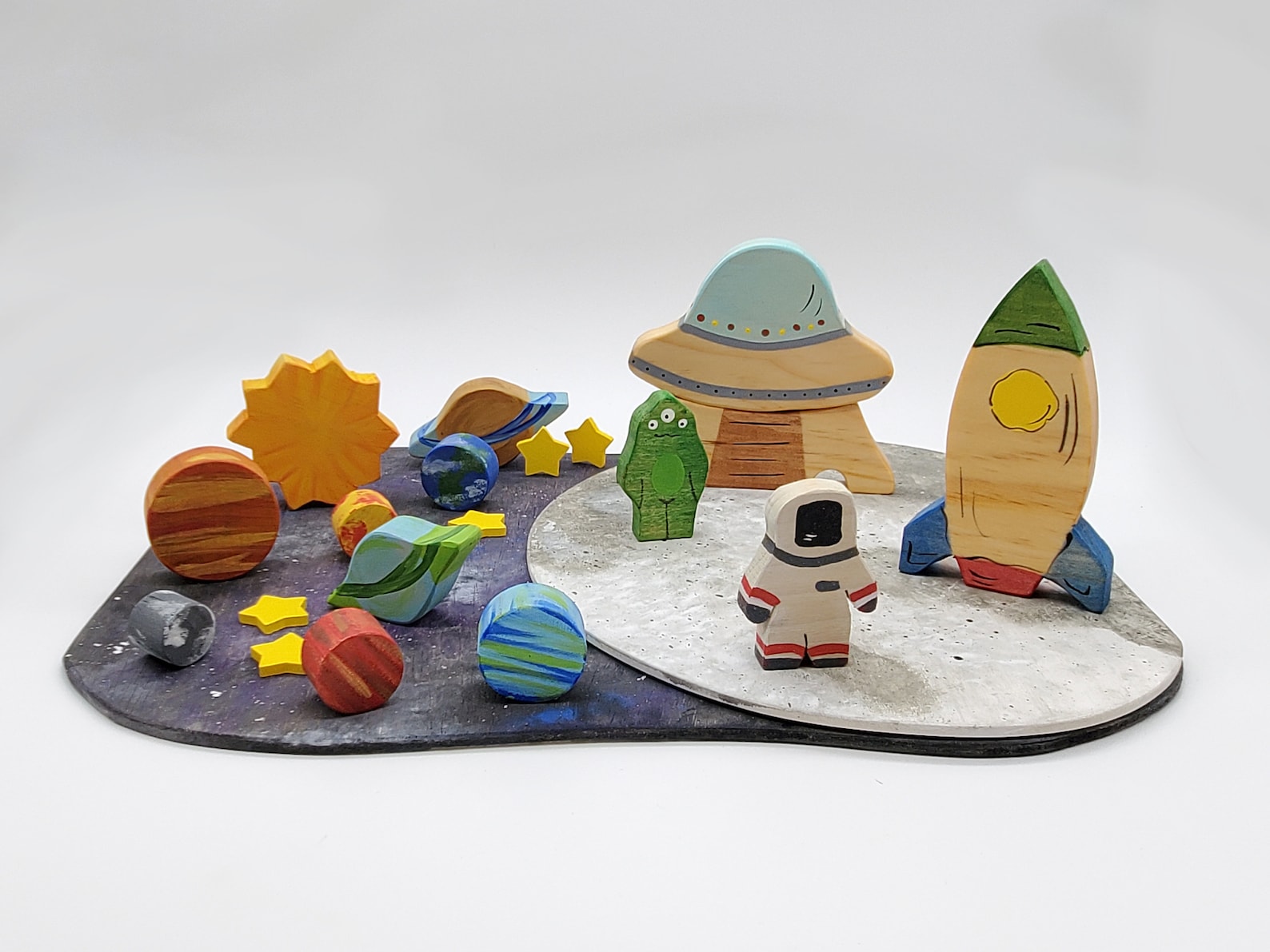 Spectacular Space Small World Playscape - Galaxy/rocket/spaceship/alien ...