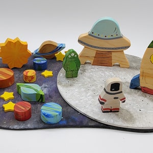 Spectacular Space Small World Playscape - Galaxy/rocket/spaceship/alien ...