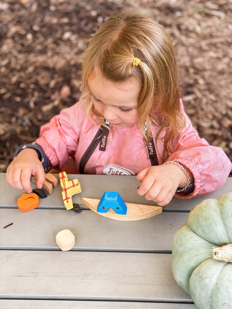 Build and Balance Scarecrow Great Fall Toy for Boys and | Etsy