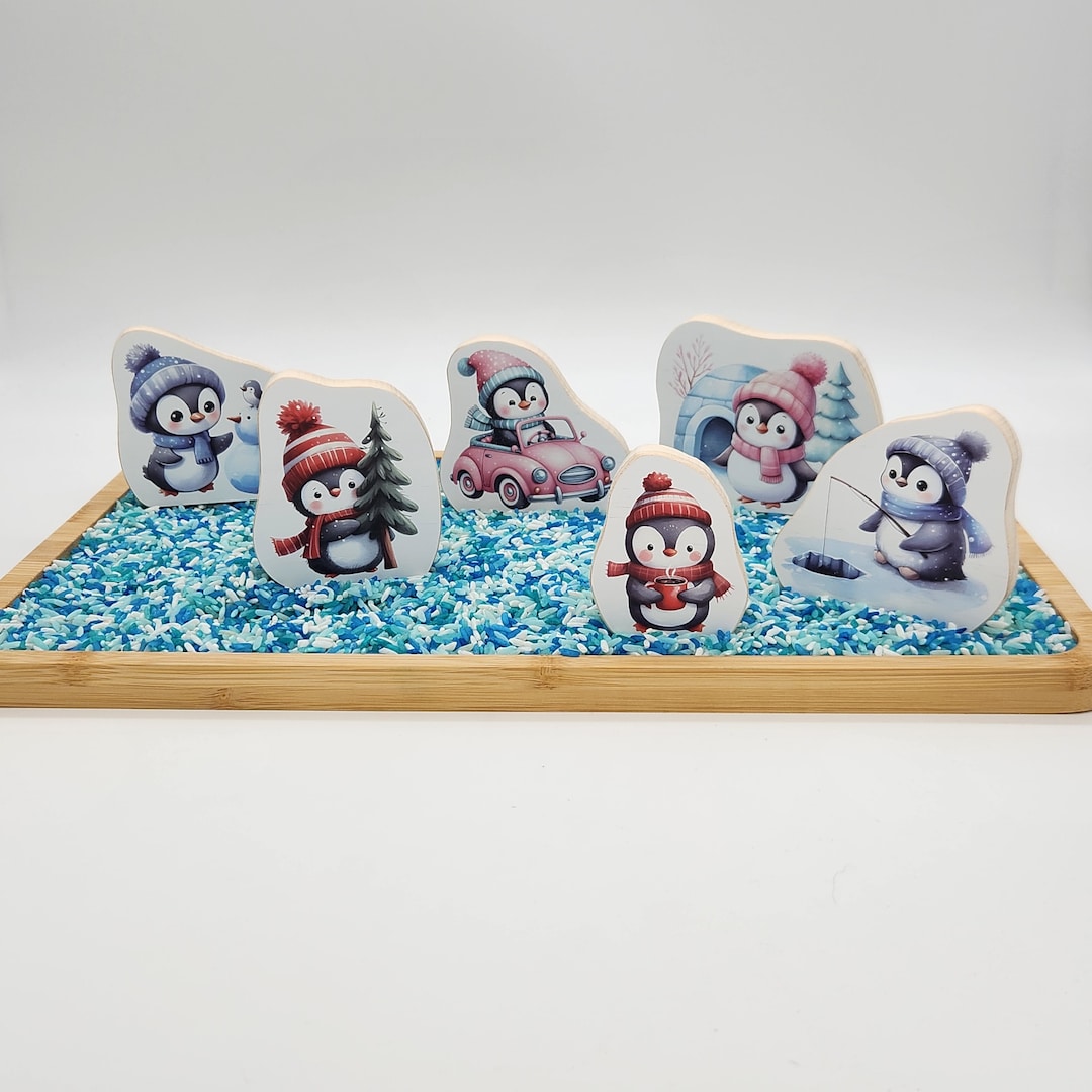 Winter Penguins Blocks Playscape Storytelling Sensory Blocks Arctic ...