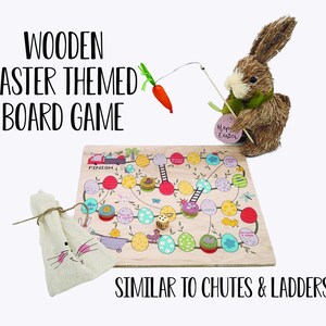 Easter Themed Board Game - Fun for All Ages - Chutes & Ladders Style ...