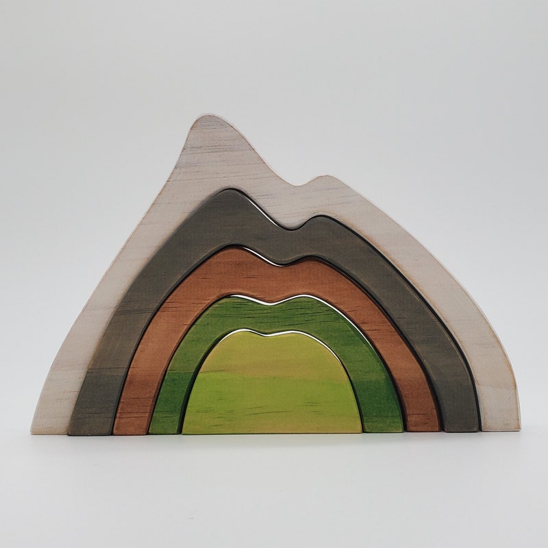 Wood Stacking Toy - Etsy