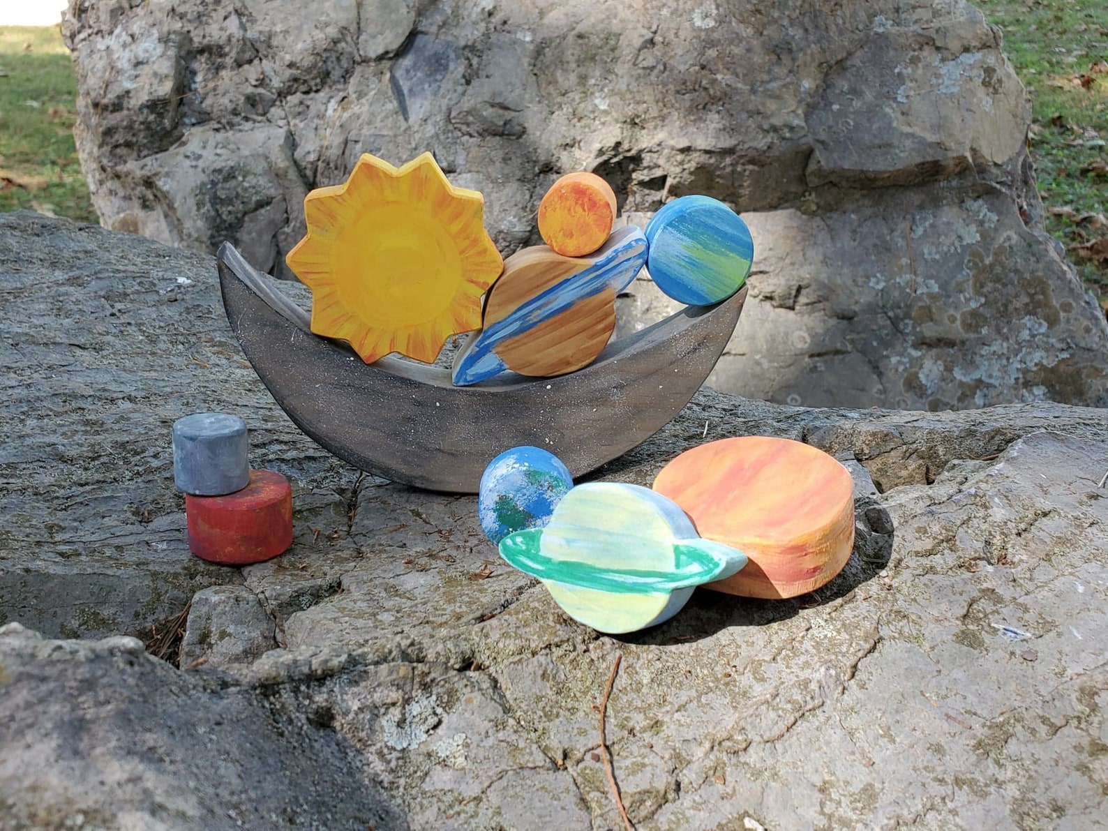 Space Balance Stacker Set - Solar System / Stacking Puzzle / Fun ...