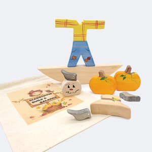 Build and Balance Scarecrow - Great Fall Toy for Boys and Girls! Blocks ...