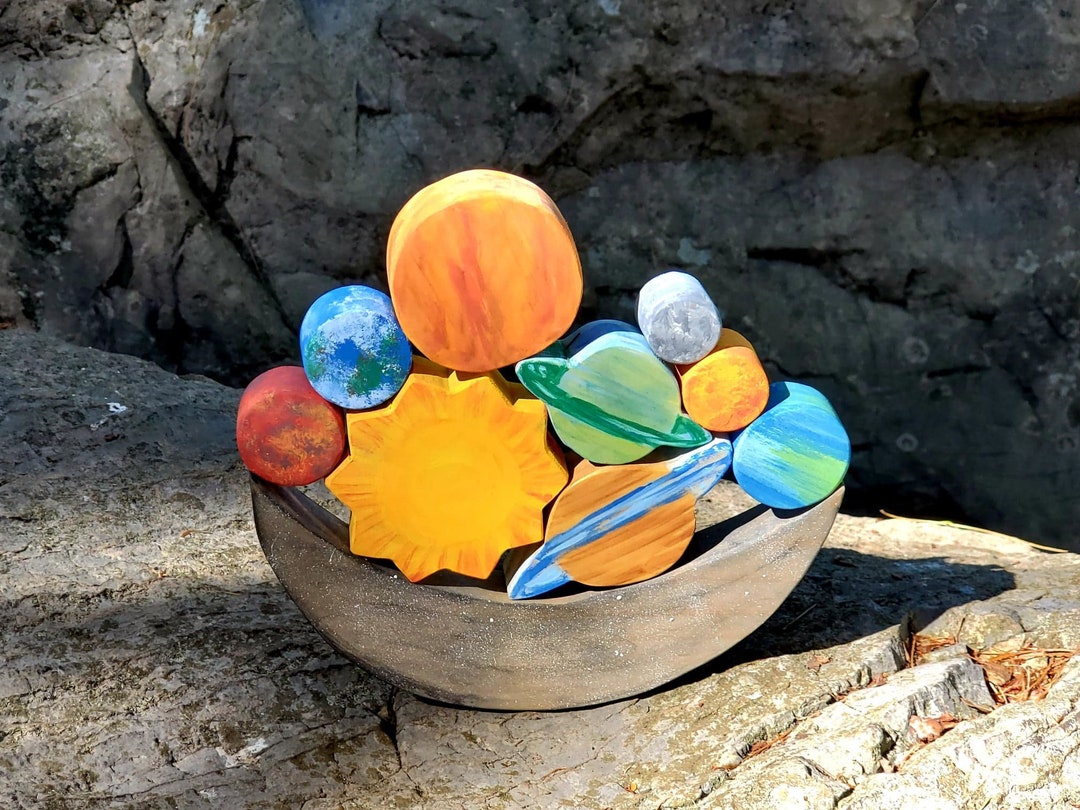 Space Balance Stacker Set - Solar System / Stacking Puzzle / Fun ...