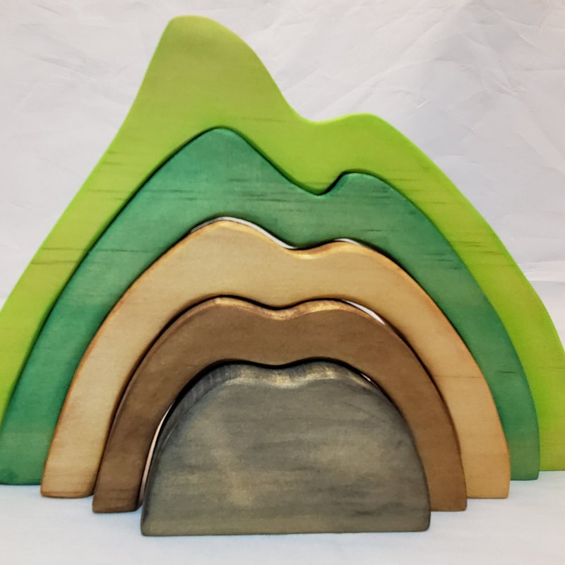 Wood Stacking Toy - Etsy