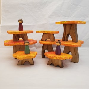 Handmade Tree House Blocks Set - Double Set Option, Toddler or ...