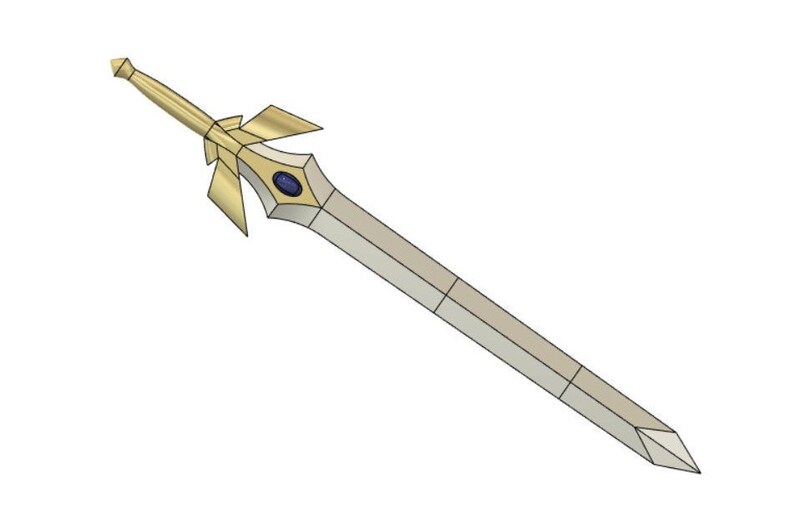 She-Ra Sword She-Ra y las Princesas del Poder MODELO 3D - Etsy España