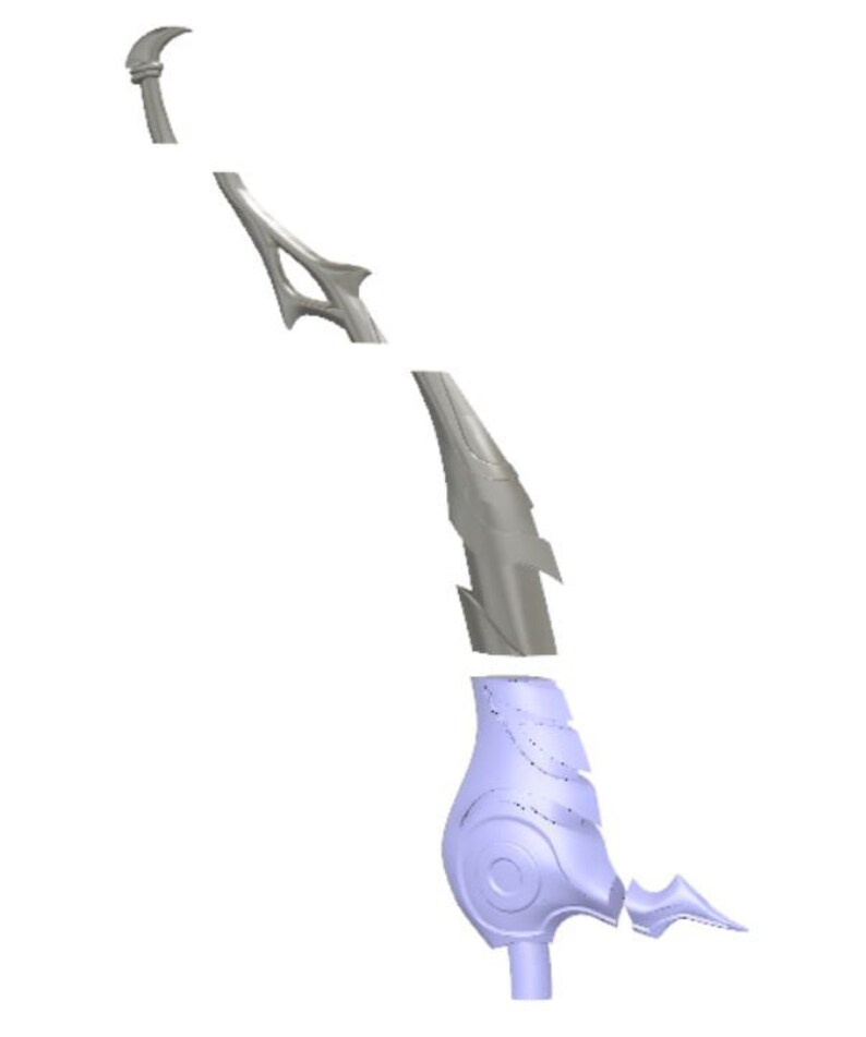 Zelda Light Bow Arrow twilight Princess 3D MODEL STL - Etsy