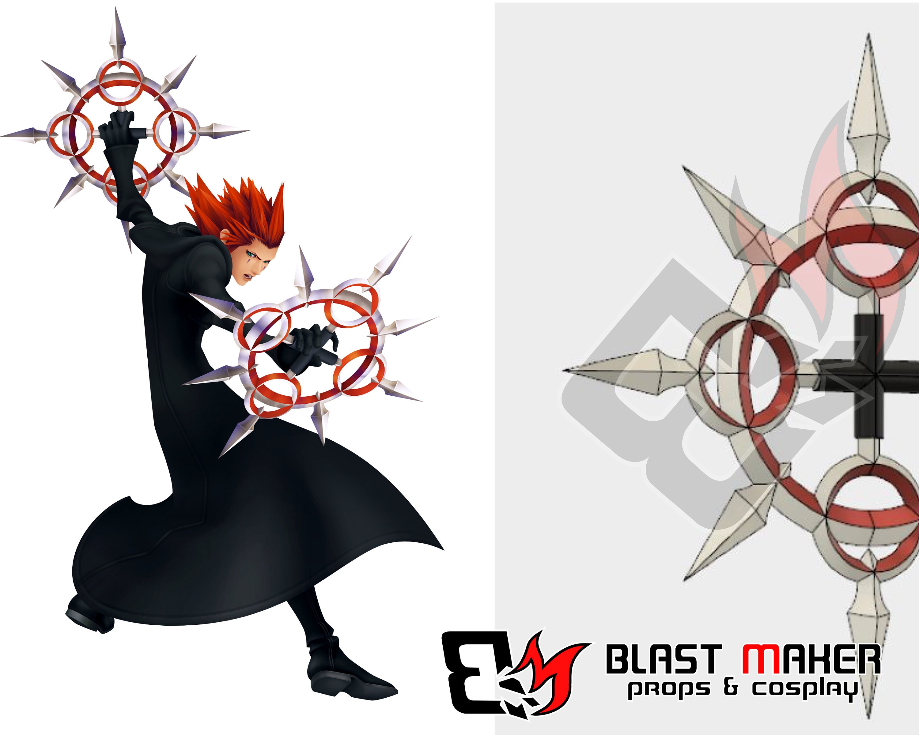 Kingdom Hearts Axel Weapon