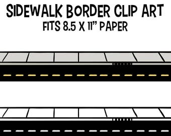 Sidewalk stencil | Etsy