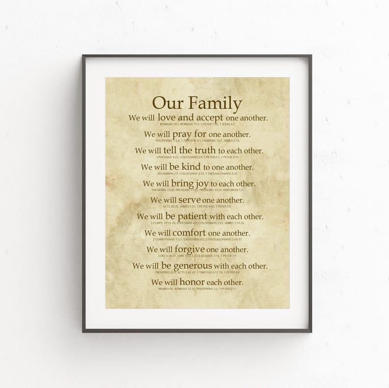 Our Family - Etsy