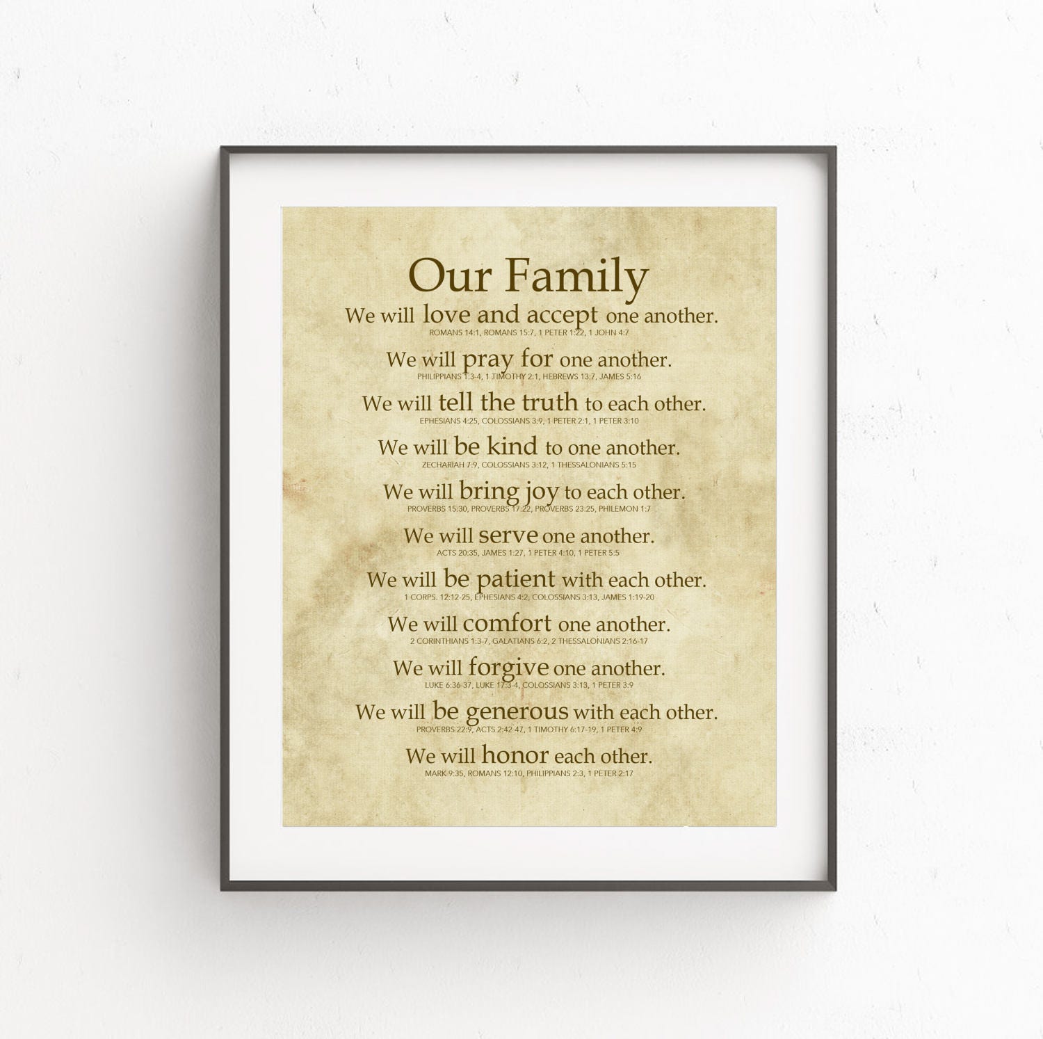 Our Family - Etsy