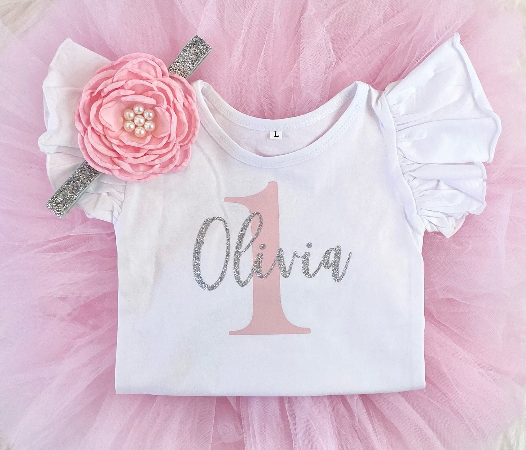 PERSONALIZED 1st Birthday Outfit Girl One Tutu Outfit First Birthday ...