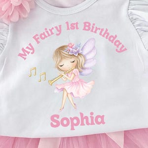 Personalized My Fairy 1st Birthday Tutu Outfit Girl , First Birthday ...