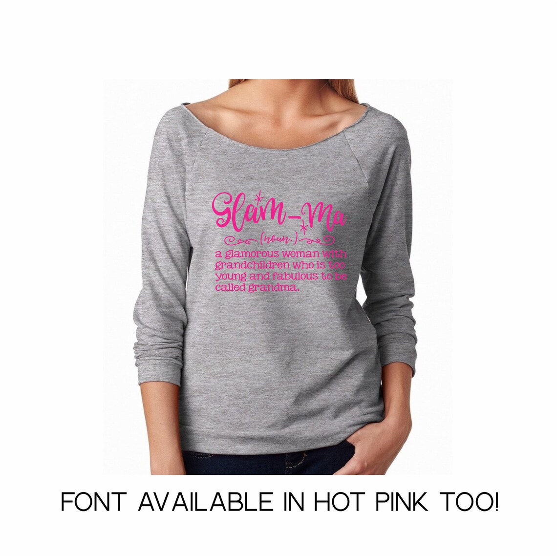 Glam-ma Definition Shirt Funny Grandma Shirt Mother in Law - Etsy