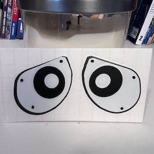 Wall-e Eyes Vinyl Decal /walle Car Decal/laptop Decal Disney Pixar - Etsy