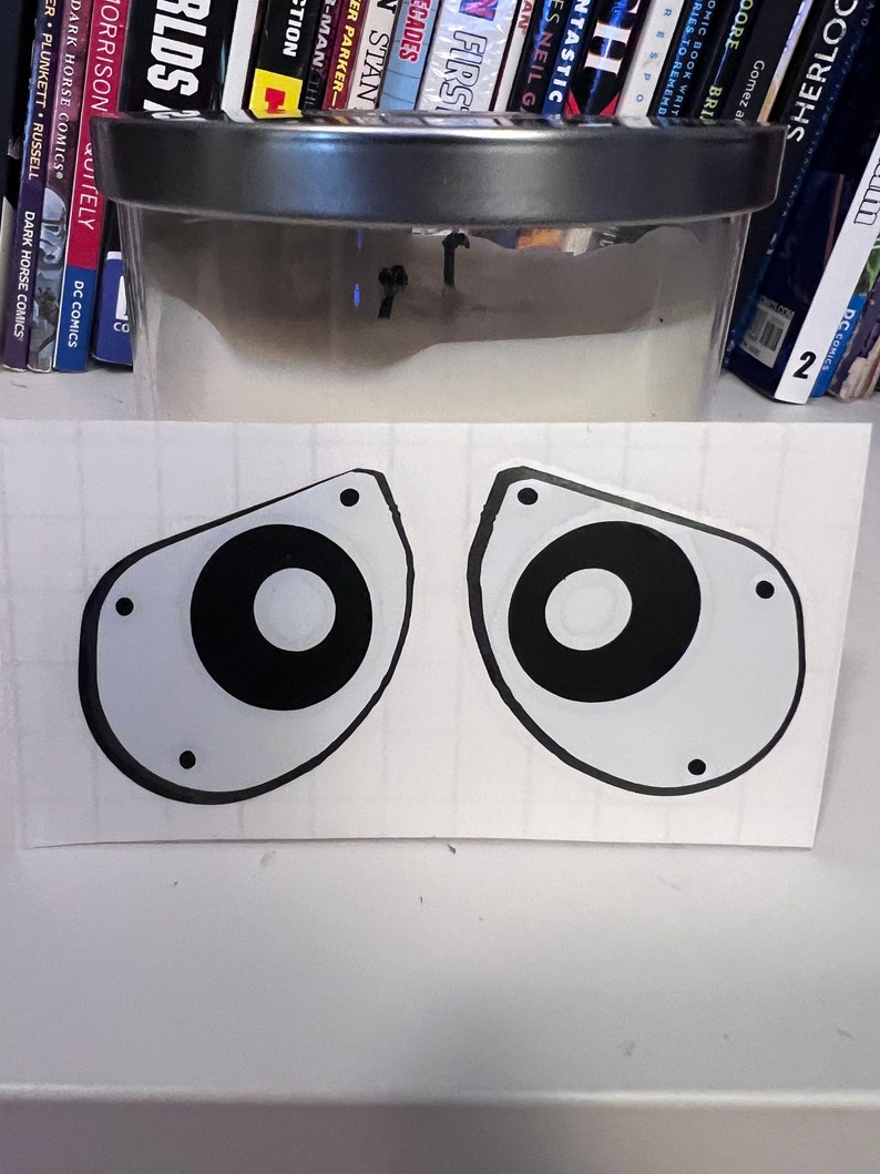 Wall-e Eyes Vinyl Decal /walle Car Decal/laptop Decal Disney Pixar - Etsy