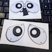 Wall-e Eyes Vinyl Decal /walle Car Decal/laptop Decal Disney Pixar - Etsy