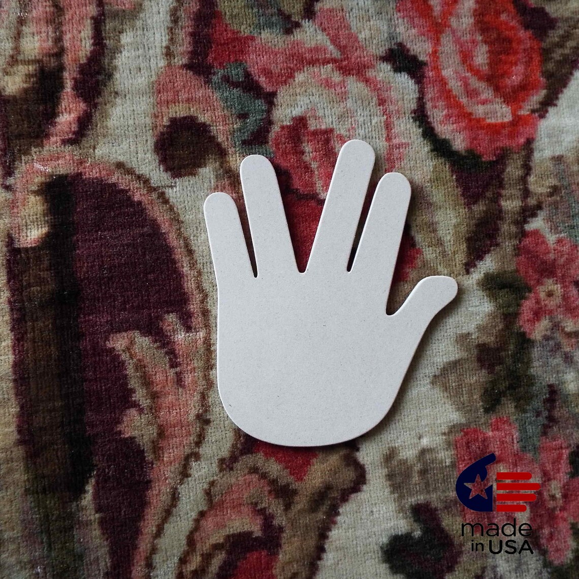 Vulcan Greeting / Parting Hand Salute Spock Hand Mr Spock | Etsy