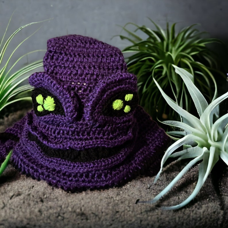 Burlap Chap Crochet Hood, Cosplay Hood, Cosplay Outfits, Crochet ...