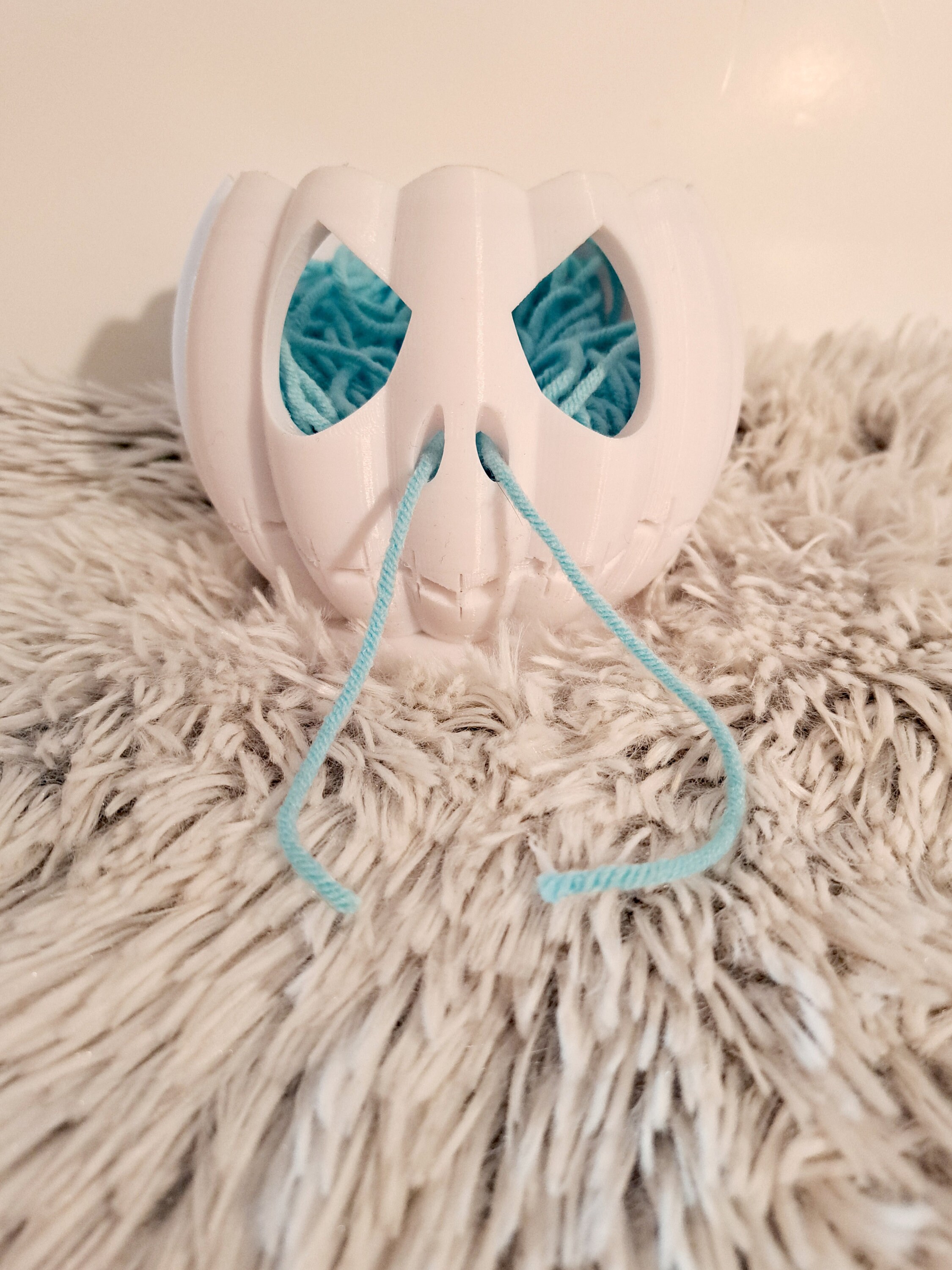 Skeleton Yarn Bowl,crochet Yarn Bowl,pumpkin Bowl,yarn Gifts,crochet ...