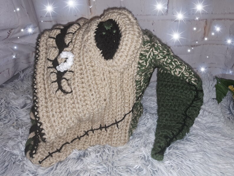 Burlap Chap Crochet Hood, Cosplay Hood, Cosplay Outfits, Crochet ...