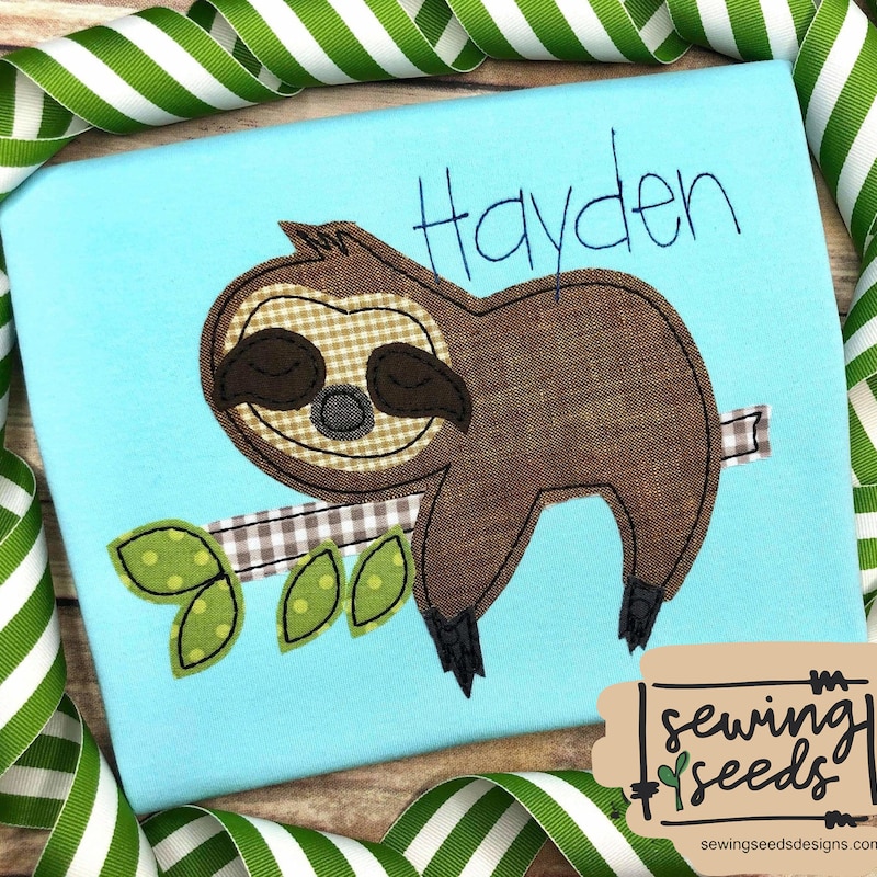 Sloth Quilt Pattern - Etsy