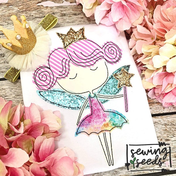 Fairy Applique - Etsy UK