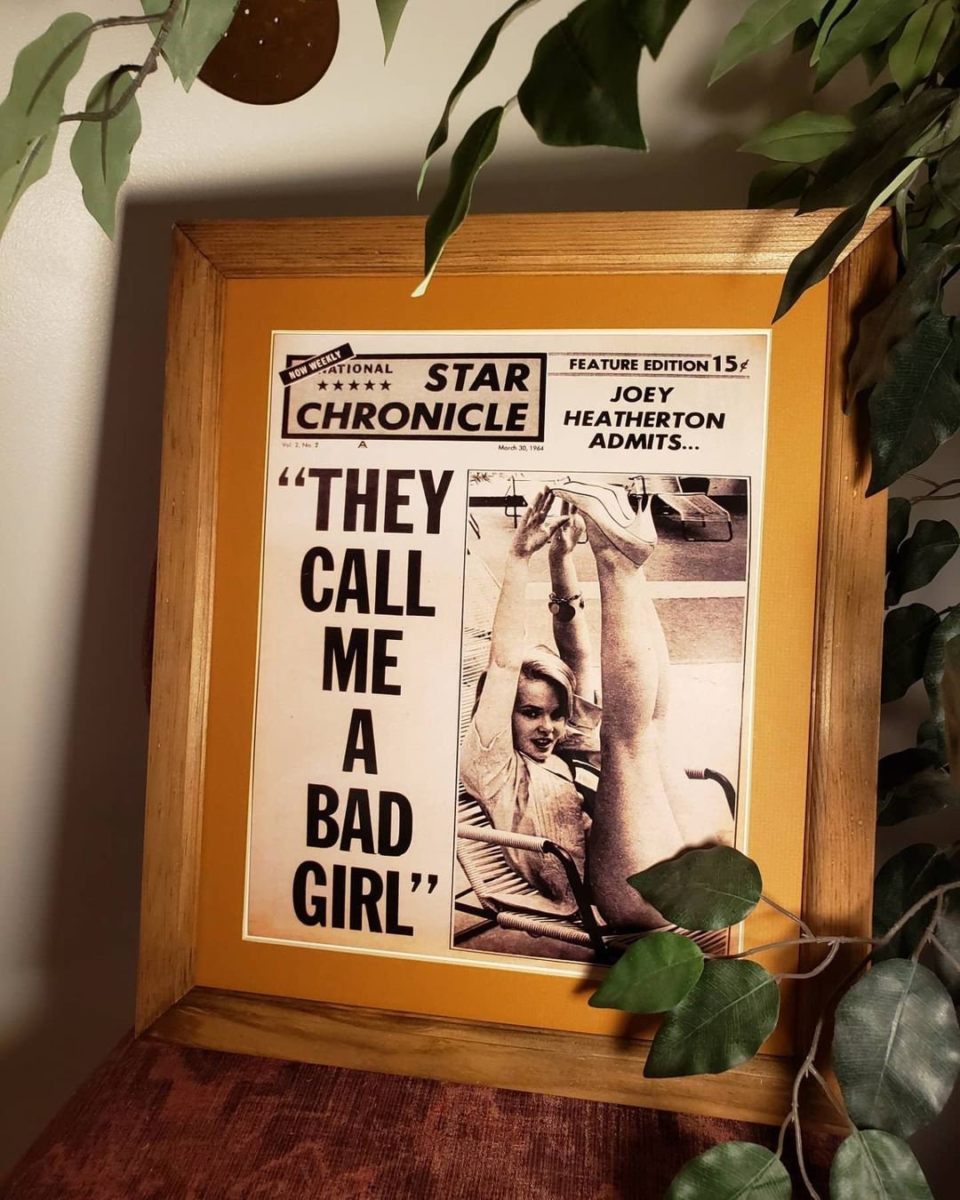 Vintage Tabloid Cover Prints! Re-stored Prints, Home Decor Ideas, Art ...