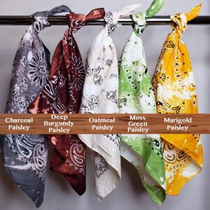 Acid Wash Rocker Bandanas - Festivals, Concerts, Moto - Etsy