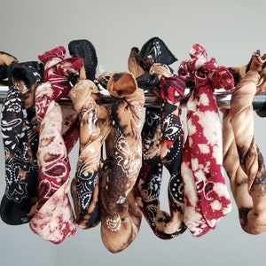 Acid Wash Rocker Bandanas - Festivals, Concerts, Moto - Etsy