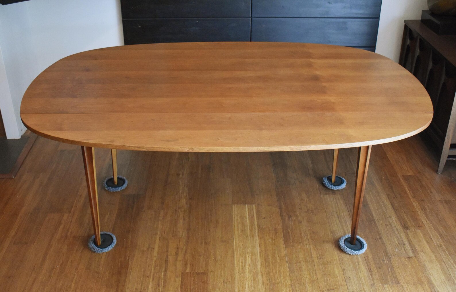 Newly-restored Broyhill Brasilia Drop-leaf Sofa/dining Table - "harvest Table" (product No. 6140 ...