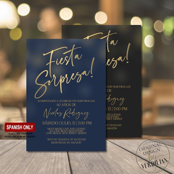 Spanish Invitation - Etsy