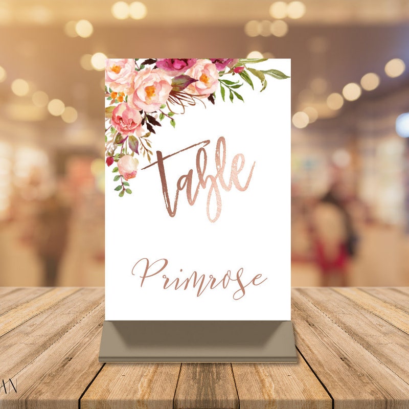 Table Placement Cards - Etsy
