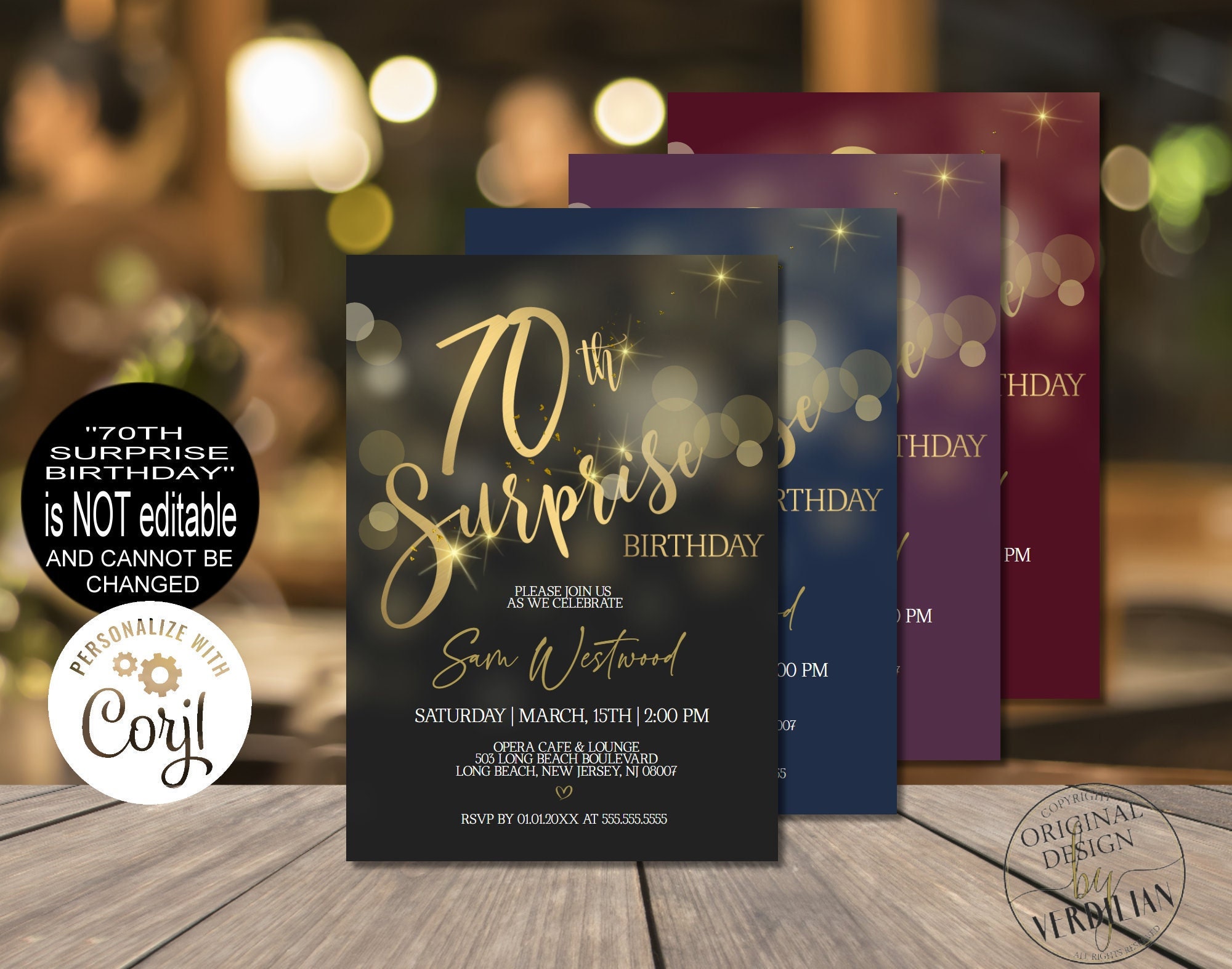 Surprise 70th Birthday Invitation Wording Ideas 33 Best Surprise Party