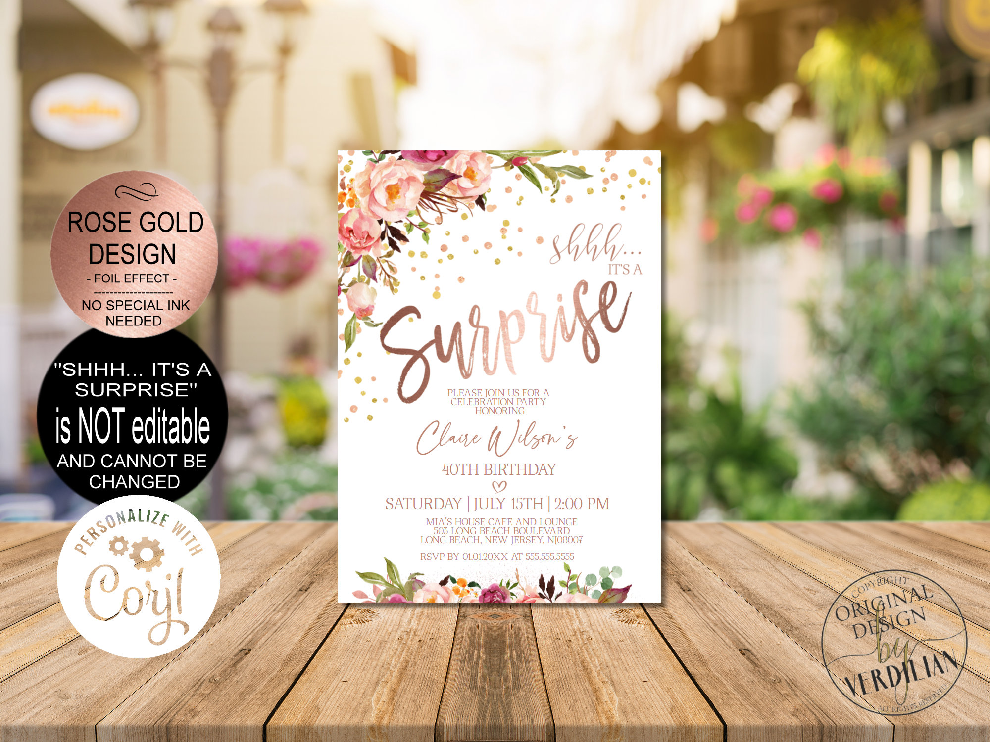 Birthday Invitations for Women Birthday Party - Etsy